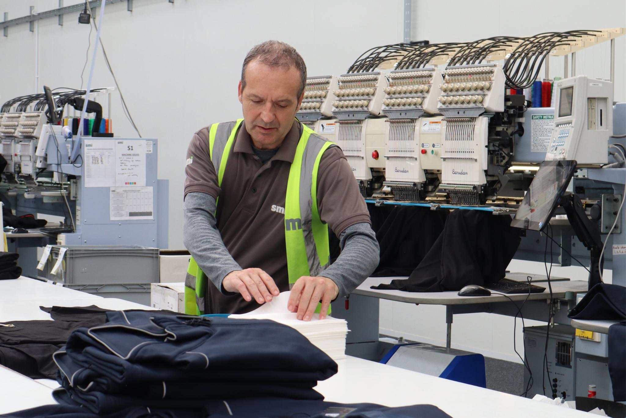 In-House Branding Services for Workwear | SMI
