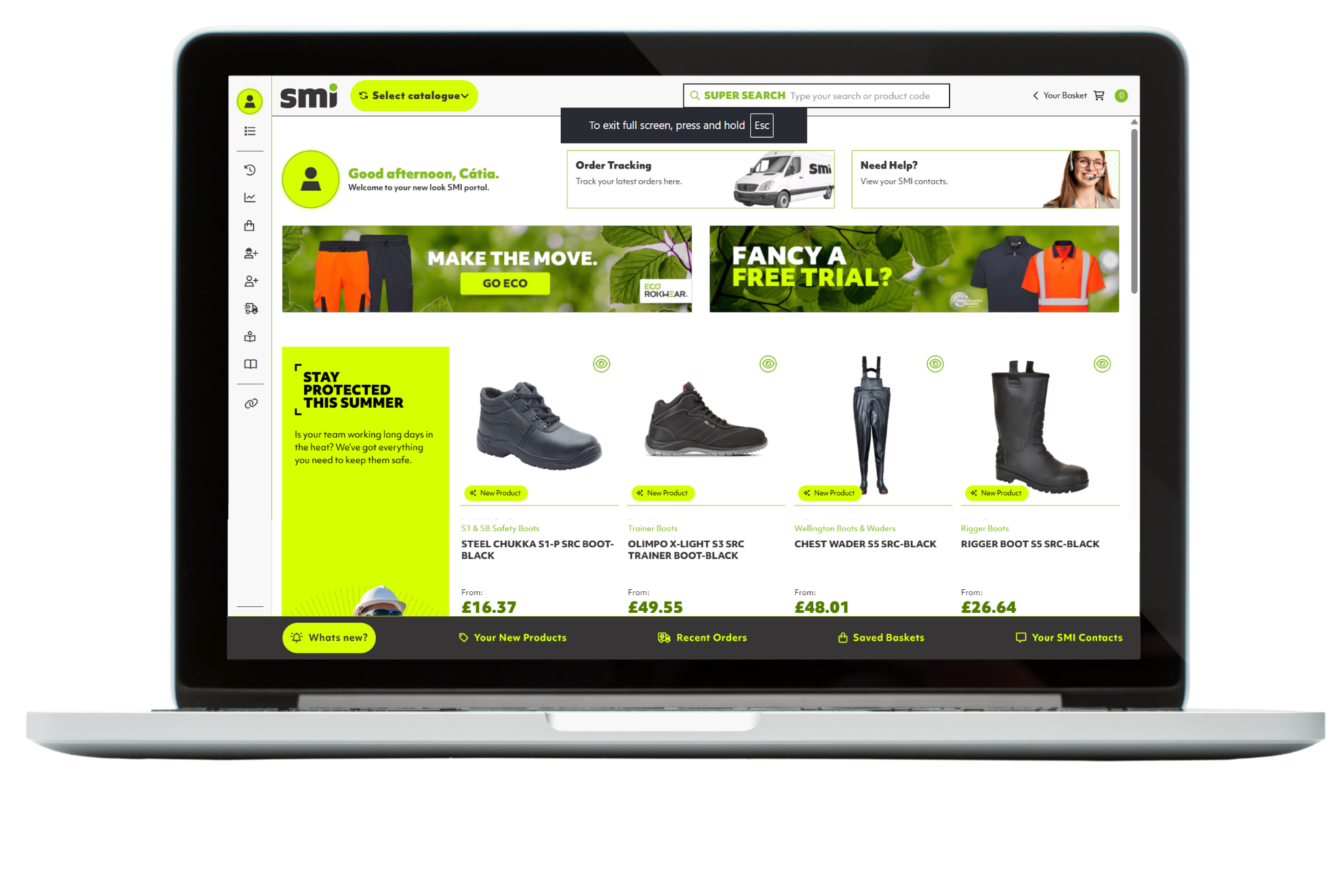 Logistics Workwear from SMI