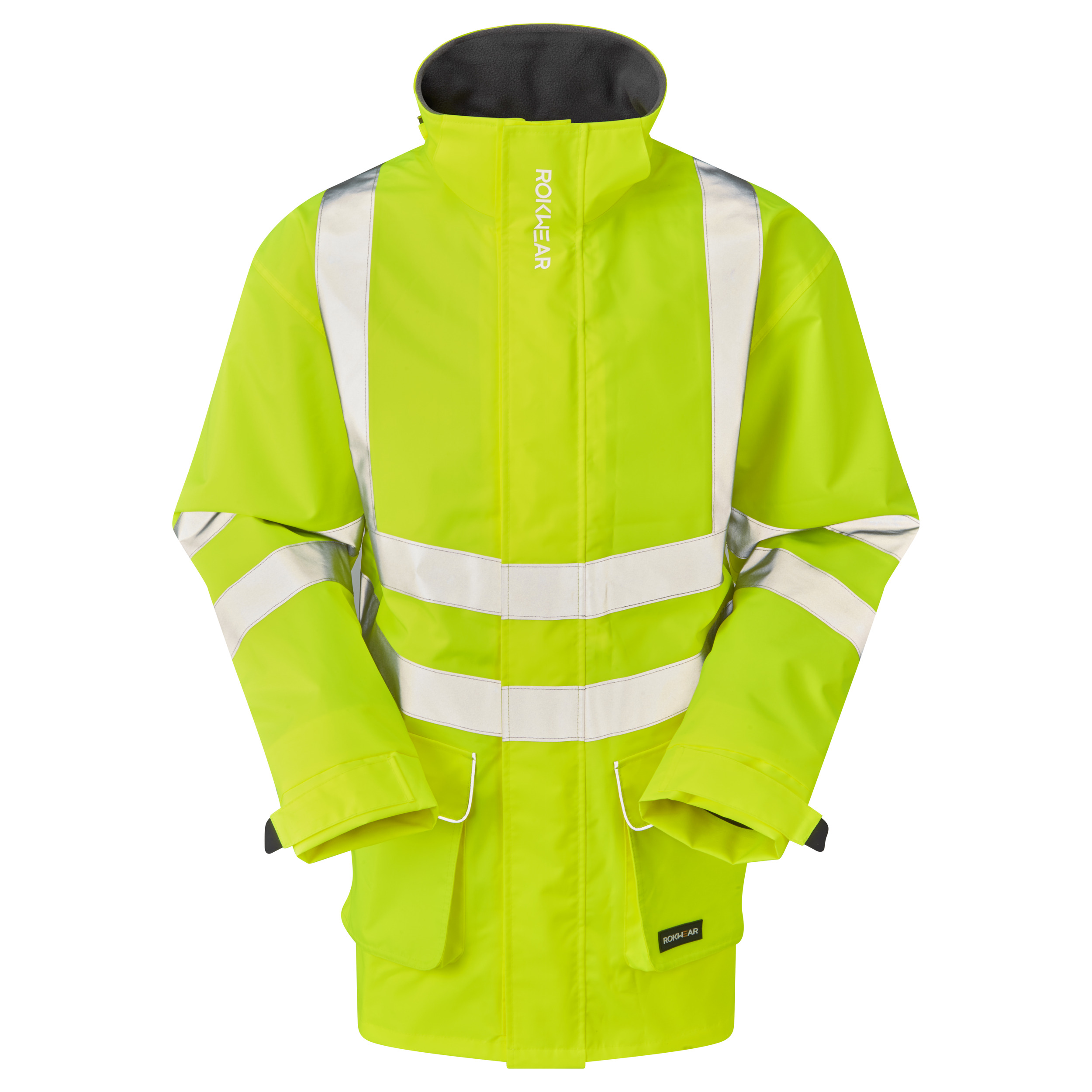 SCHOOL CROSSING PATROL COAT WITH REMOVABLE QUILT LINING