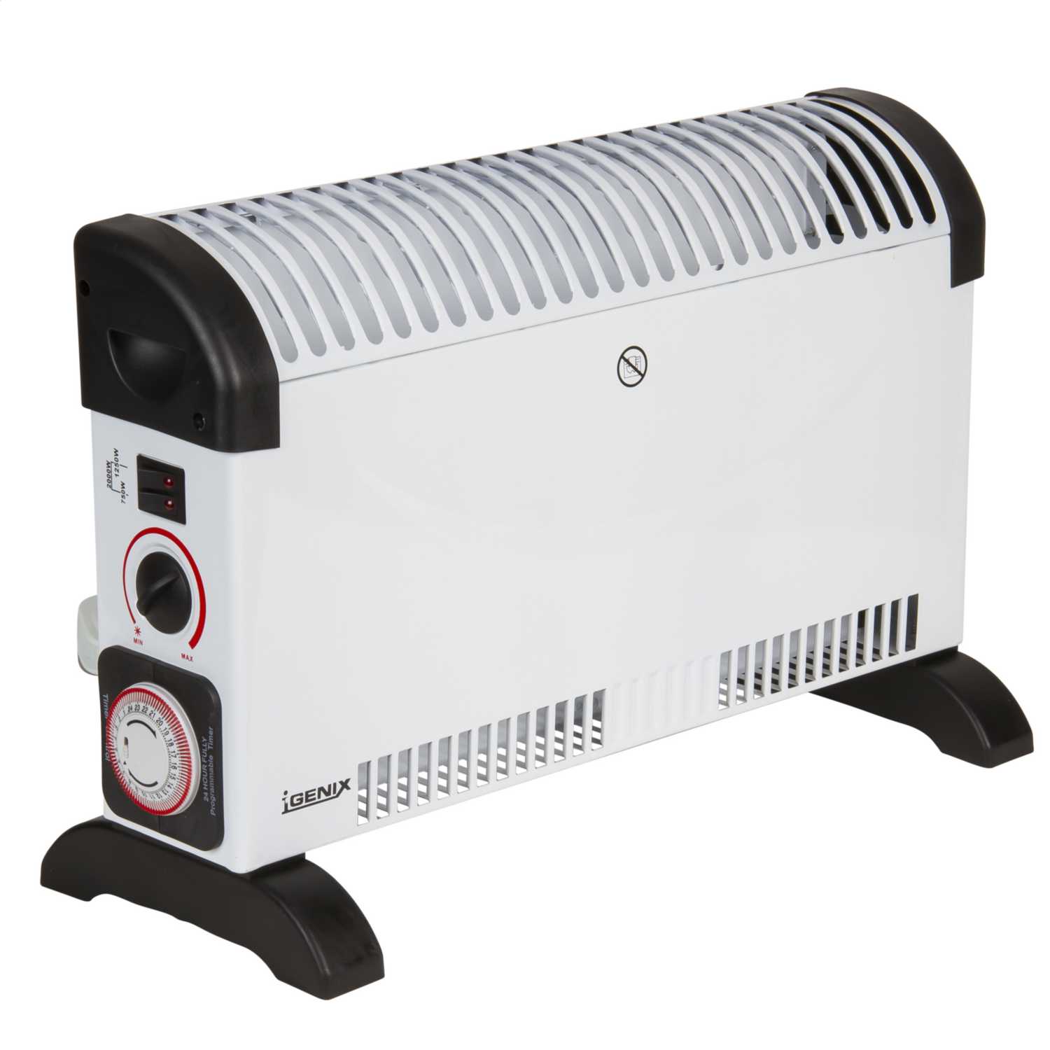 2KW CONVECTOR HEATER WITH 24 HOUR TIMER