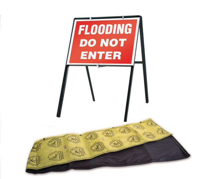 HYDROSNAKE AND FLOOD DO NOT ENTER SIGN KIT