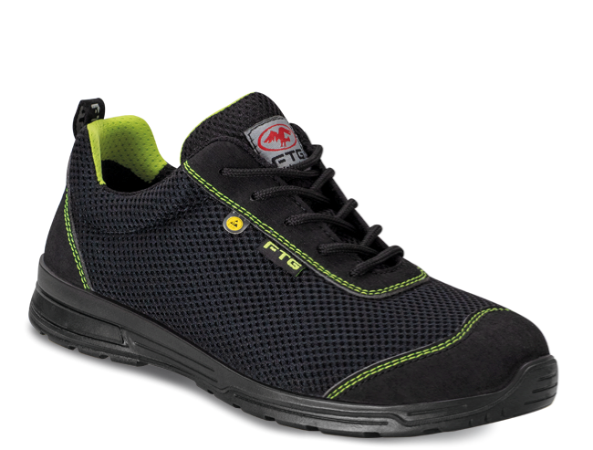 FTG FRISBEE S1P SRC ESD TRAINER-BLACK