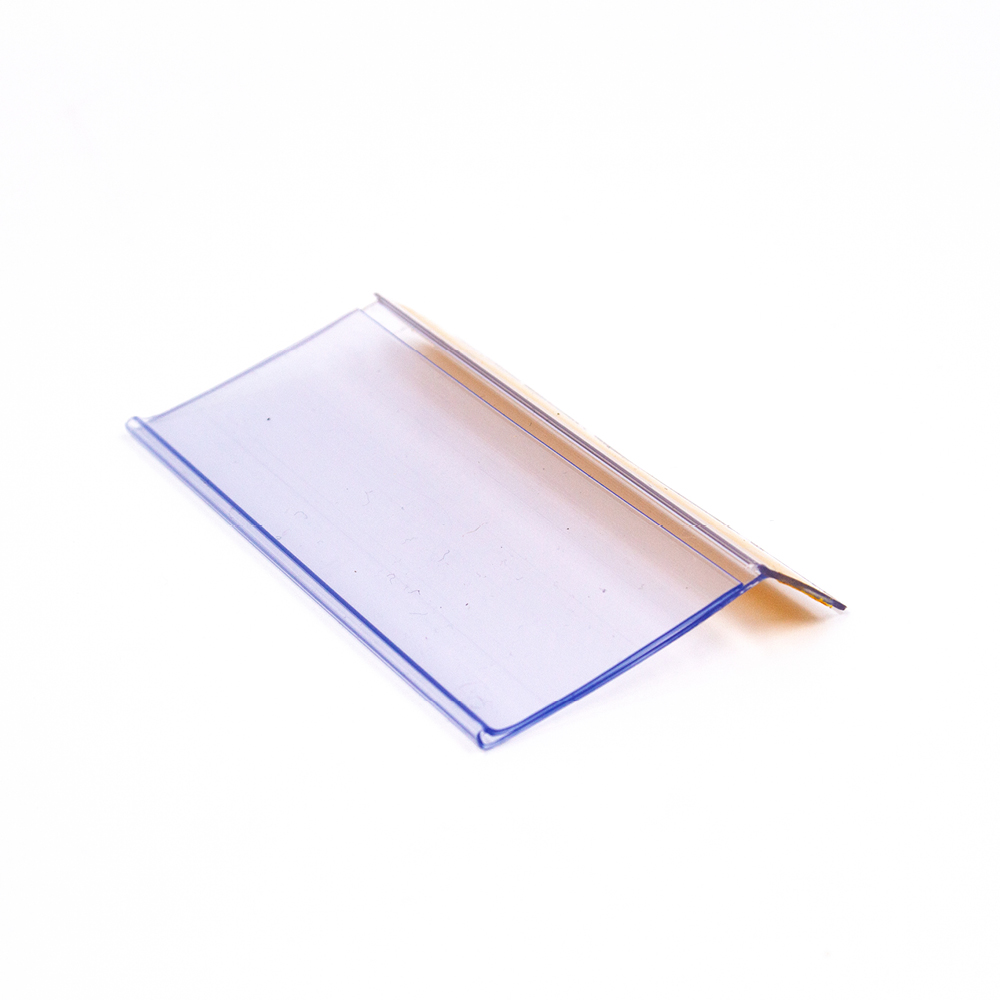 ANGLED SELF-ADHESIVE TICKET HOLDER