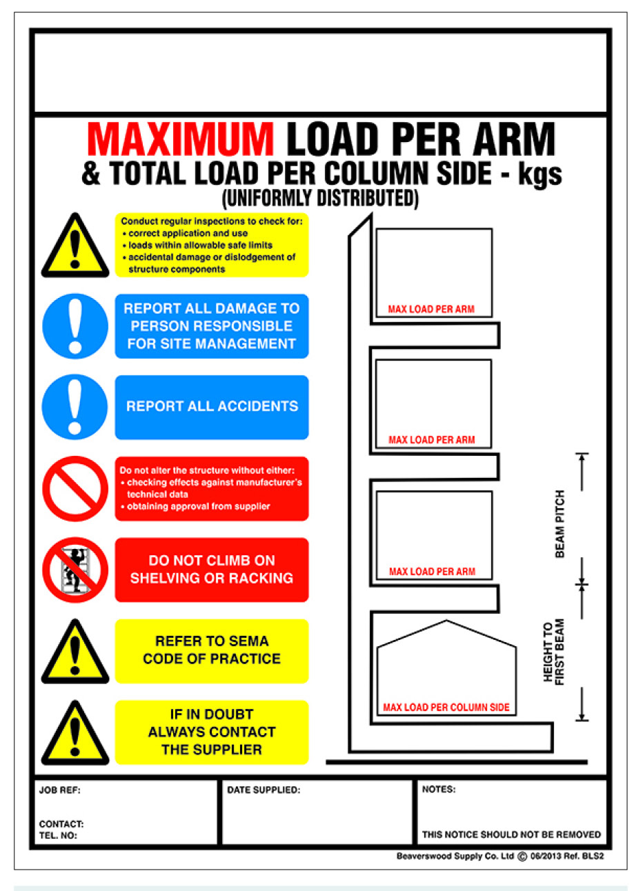 SMI Shop: Workplace Products - Warehouse Signage