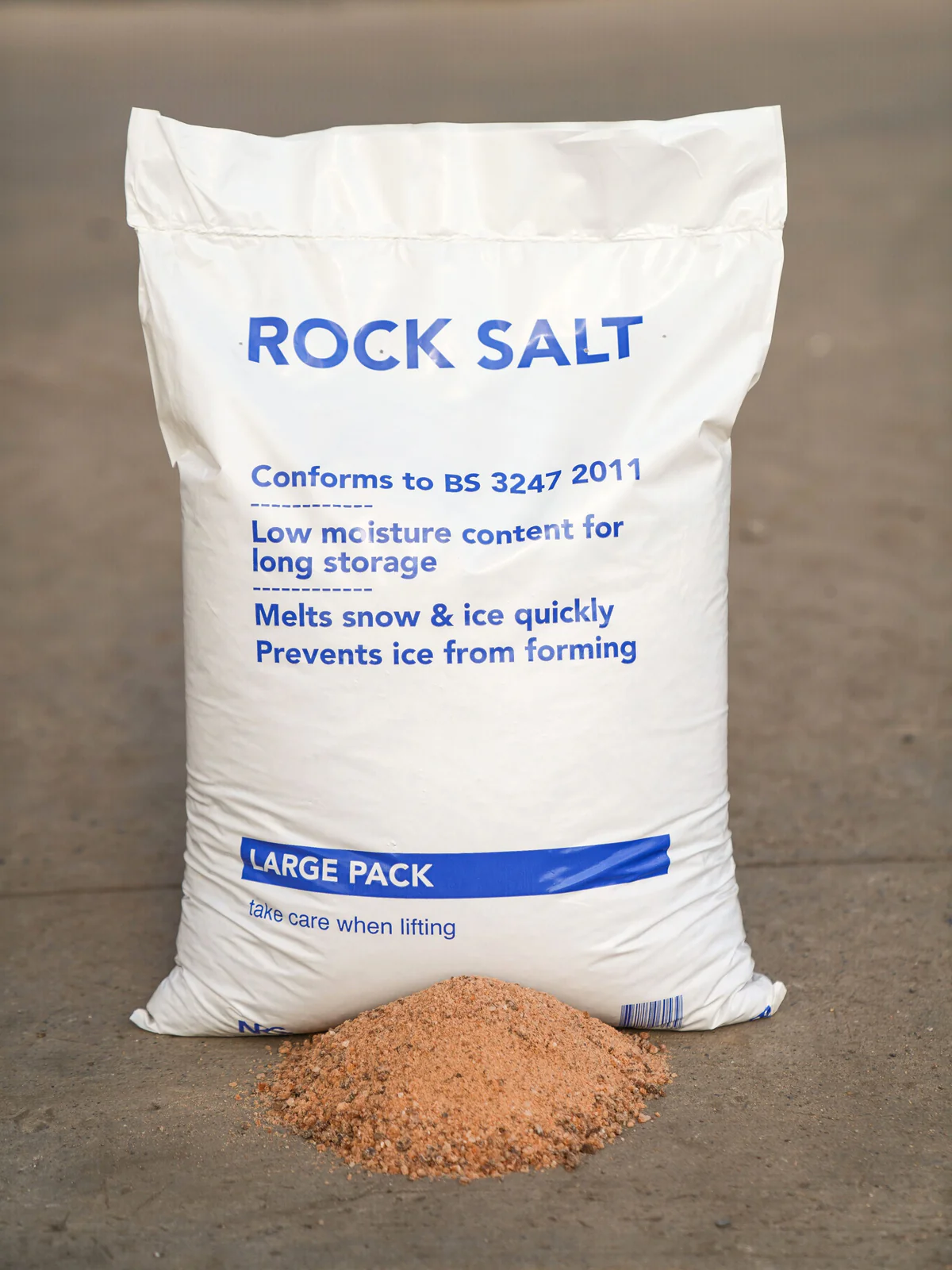 BROWN ROCK SALT BULK BAG (850KG)