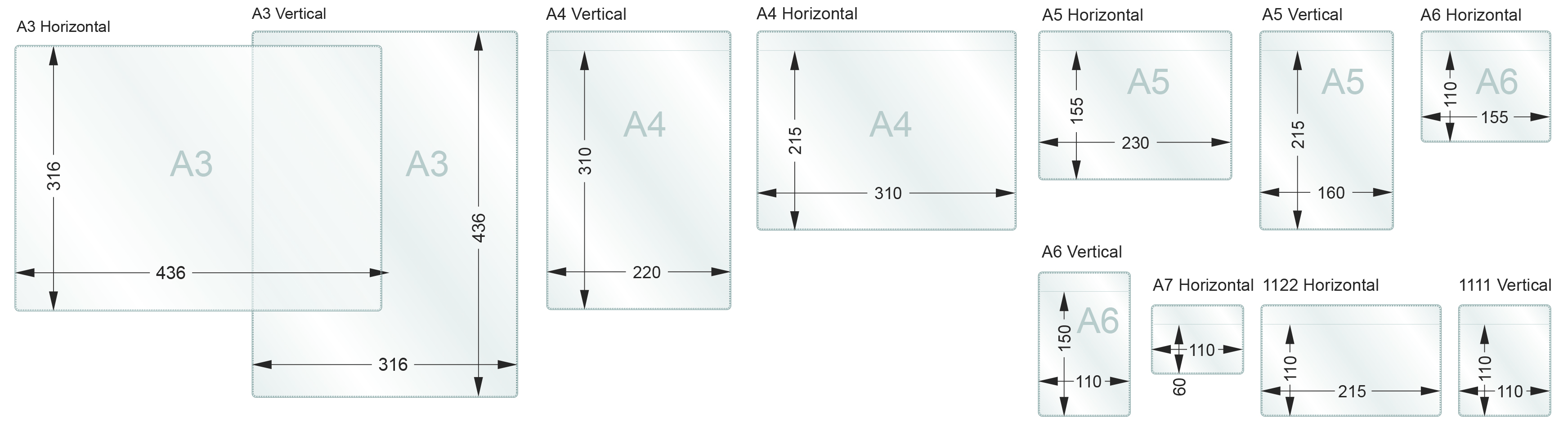 INDUSTRIAL STRENGTH CLEAR POCKET (MAGNETIC)
