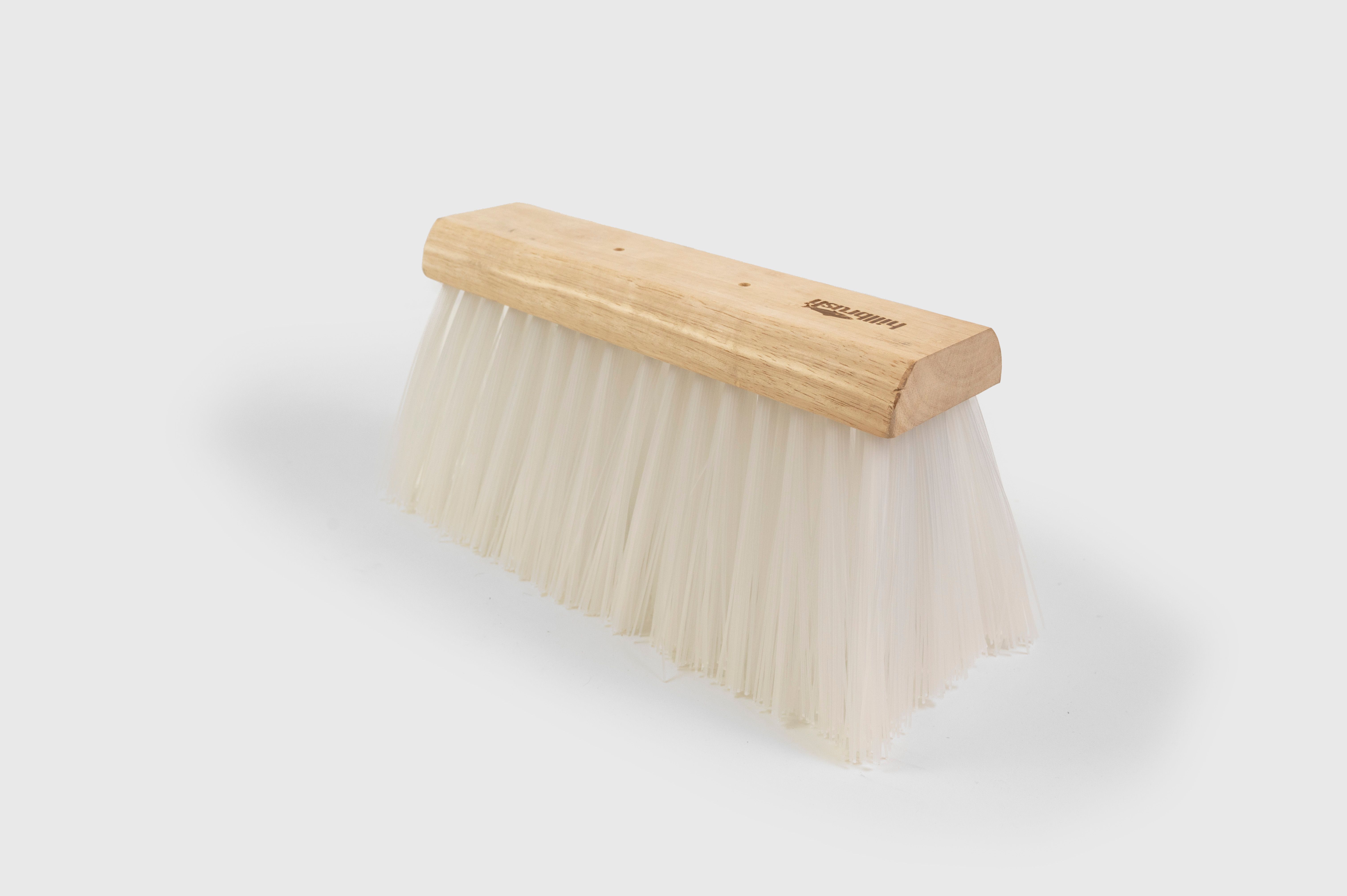 13" POLYPROP CHANNEL BROOM HEAD C/W SOCKET & HANDLE