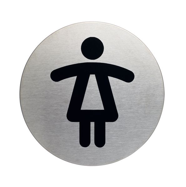 FEMALE SYMBOL PICTO DOOR SIGN