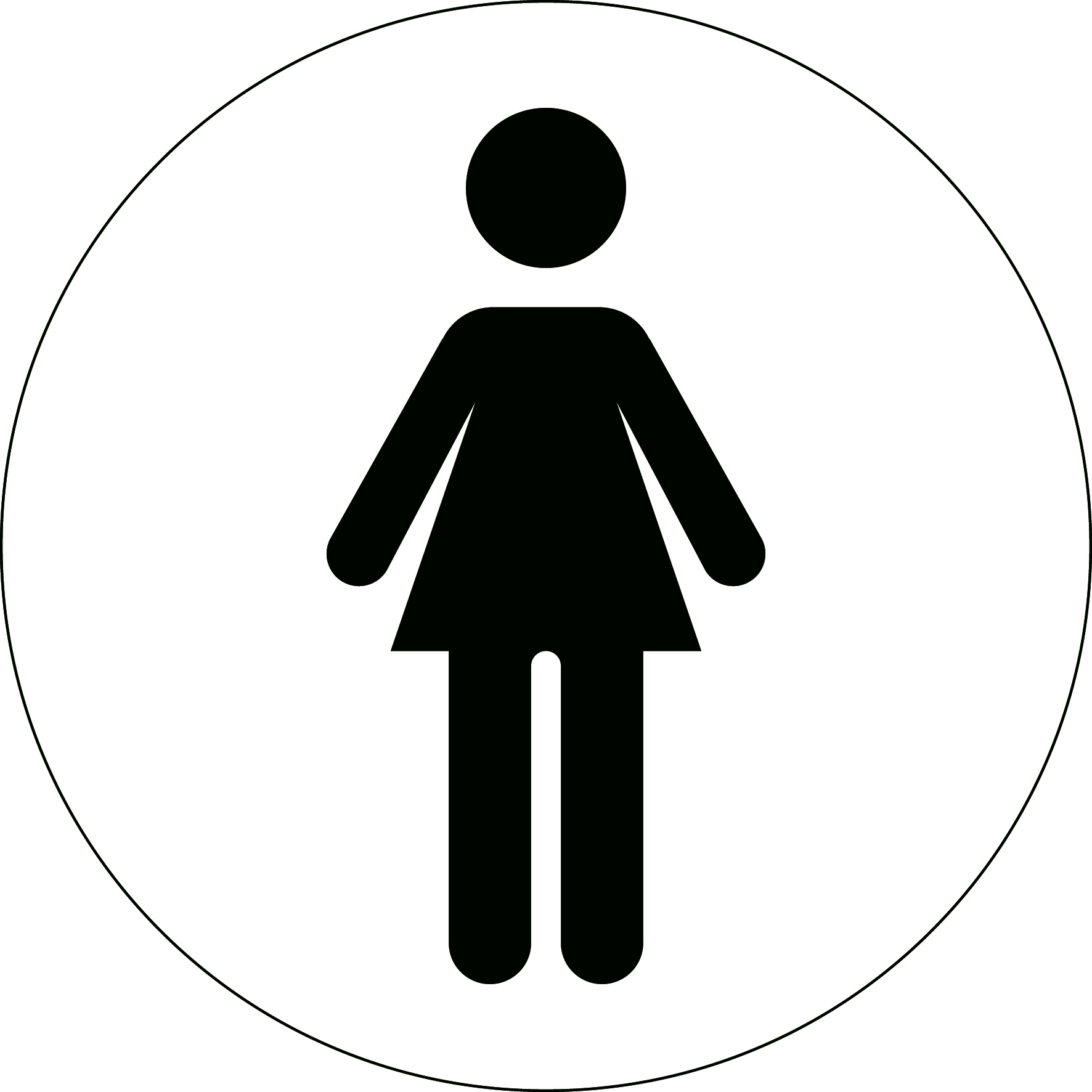 STAFF ROOM ARCHITECTURAL DOOR SIGN CENTRE ALIGNED