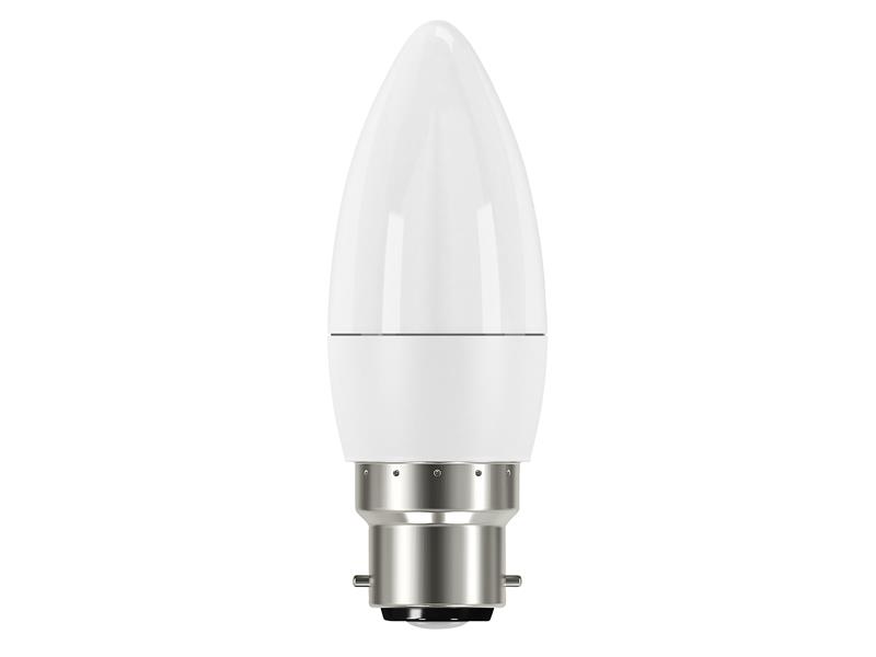 ENERGIZE LED CANDLE 470LM OPAL B22 WARM WHITE