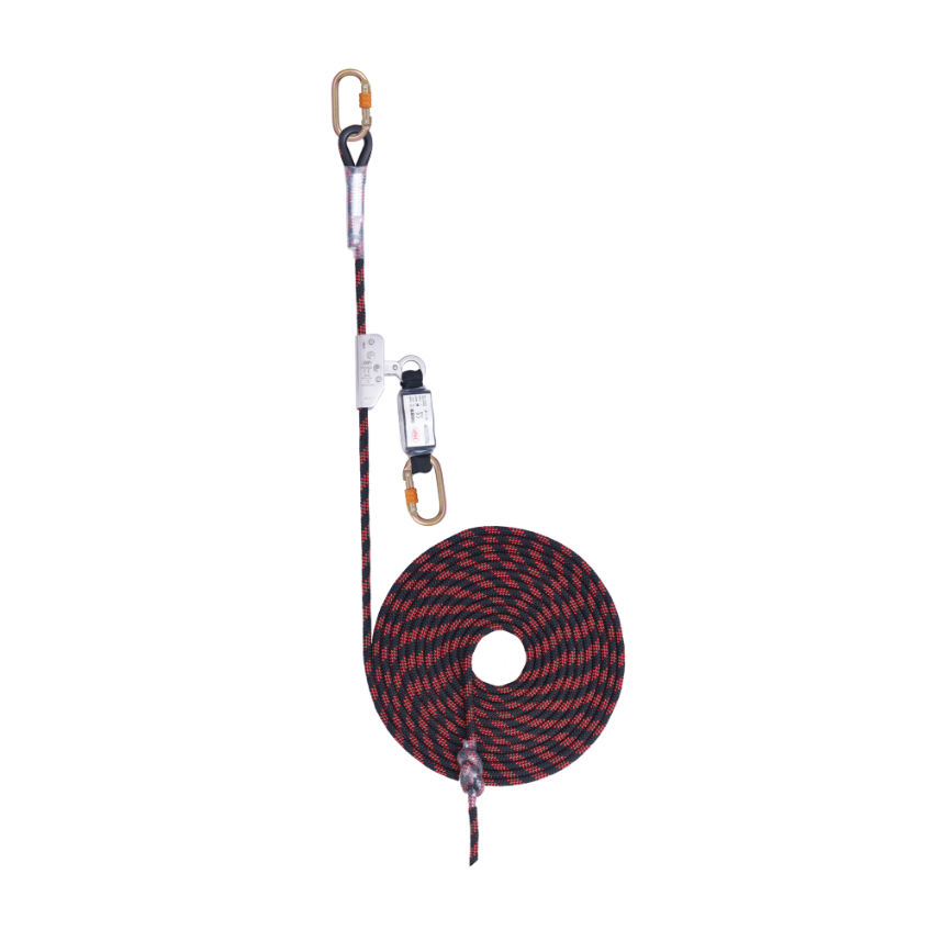 JSP 10M GUIDED TYPE FALL ARRESTER C/W ROPE AND GRAB SYSTEM