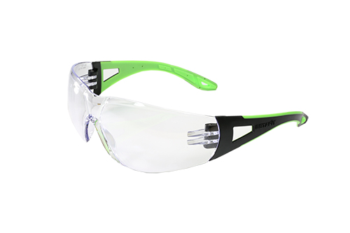 WRAP AROUND PRO SAFETY SPECTACLES CLEAR LENS