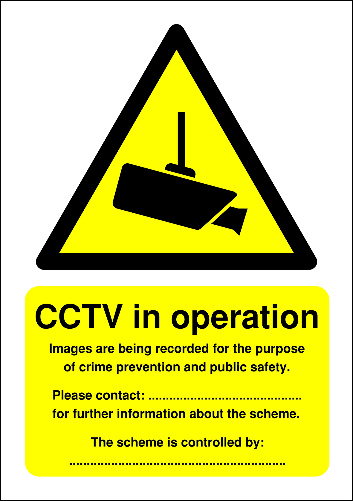 SMI Shop: Signs & Labels - CCTV Signs