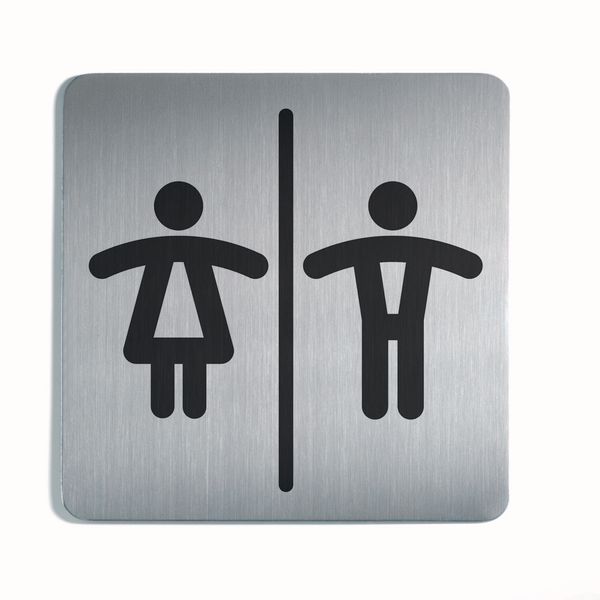 FEMALE SYMBOL PICTO DOOR SIGN