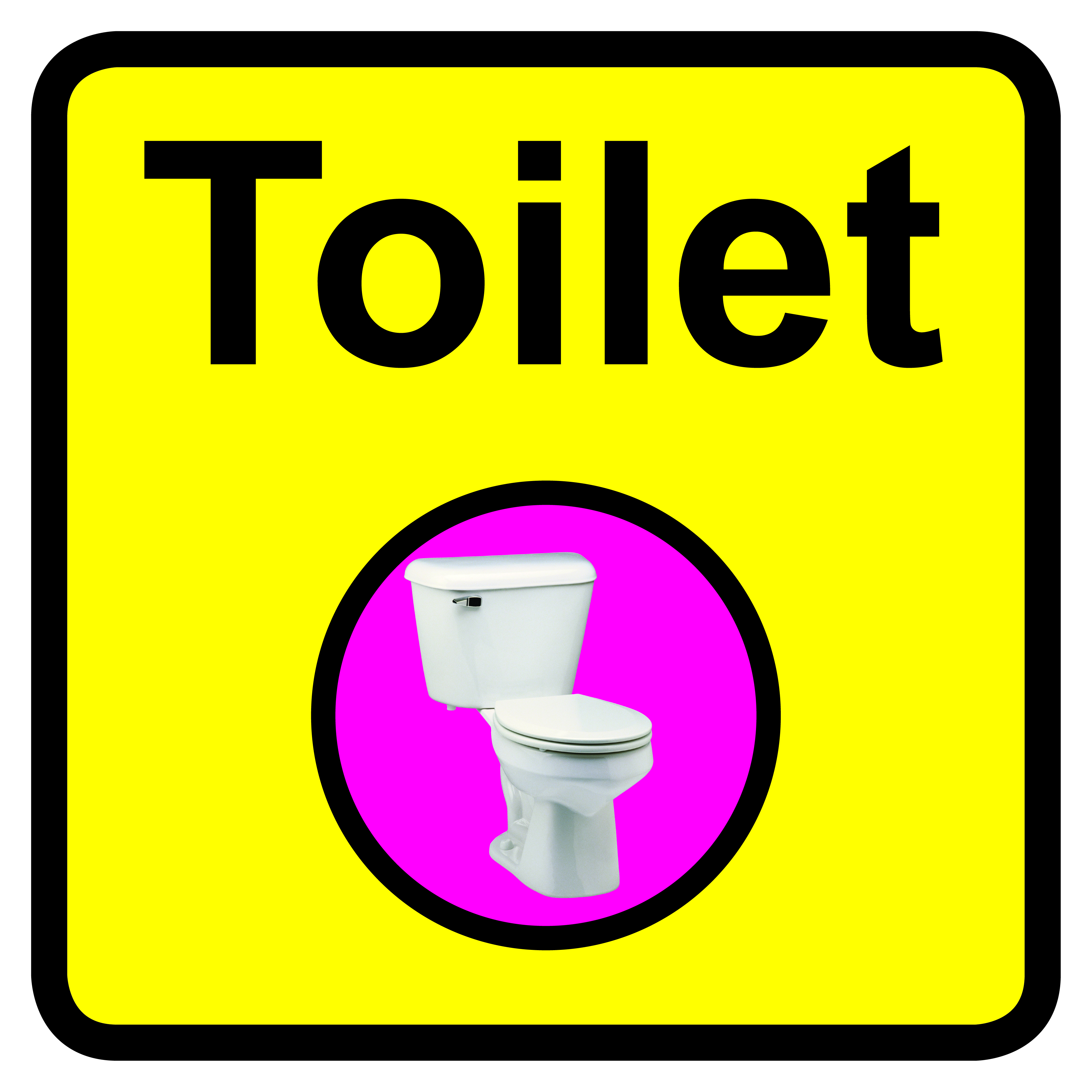TOILET DEMENTIA SIGN