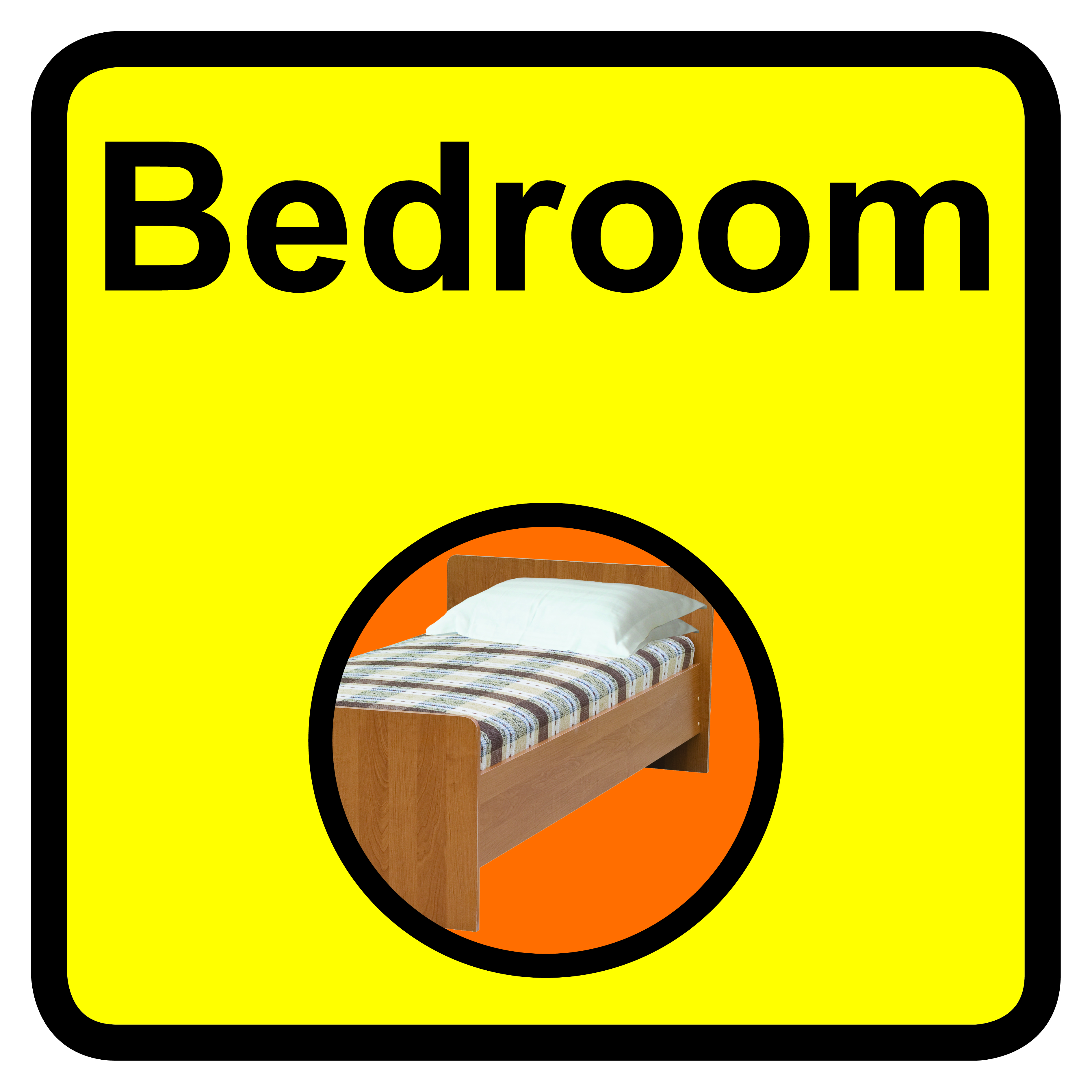 BEDROOM DEMENTIA SIGN