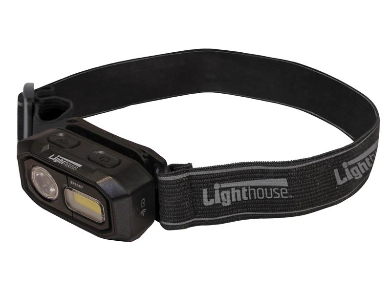 L/HOUSE ELITE HEADLIGHT 300LUM RECHARGE SENSOR