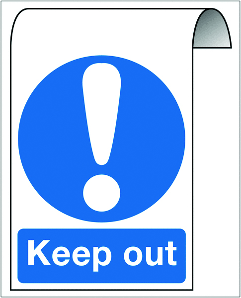 DANGER FRAGILE ROOF USE CRAWLING BOARDS
