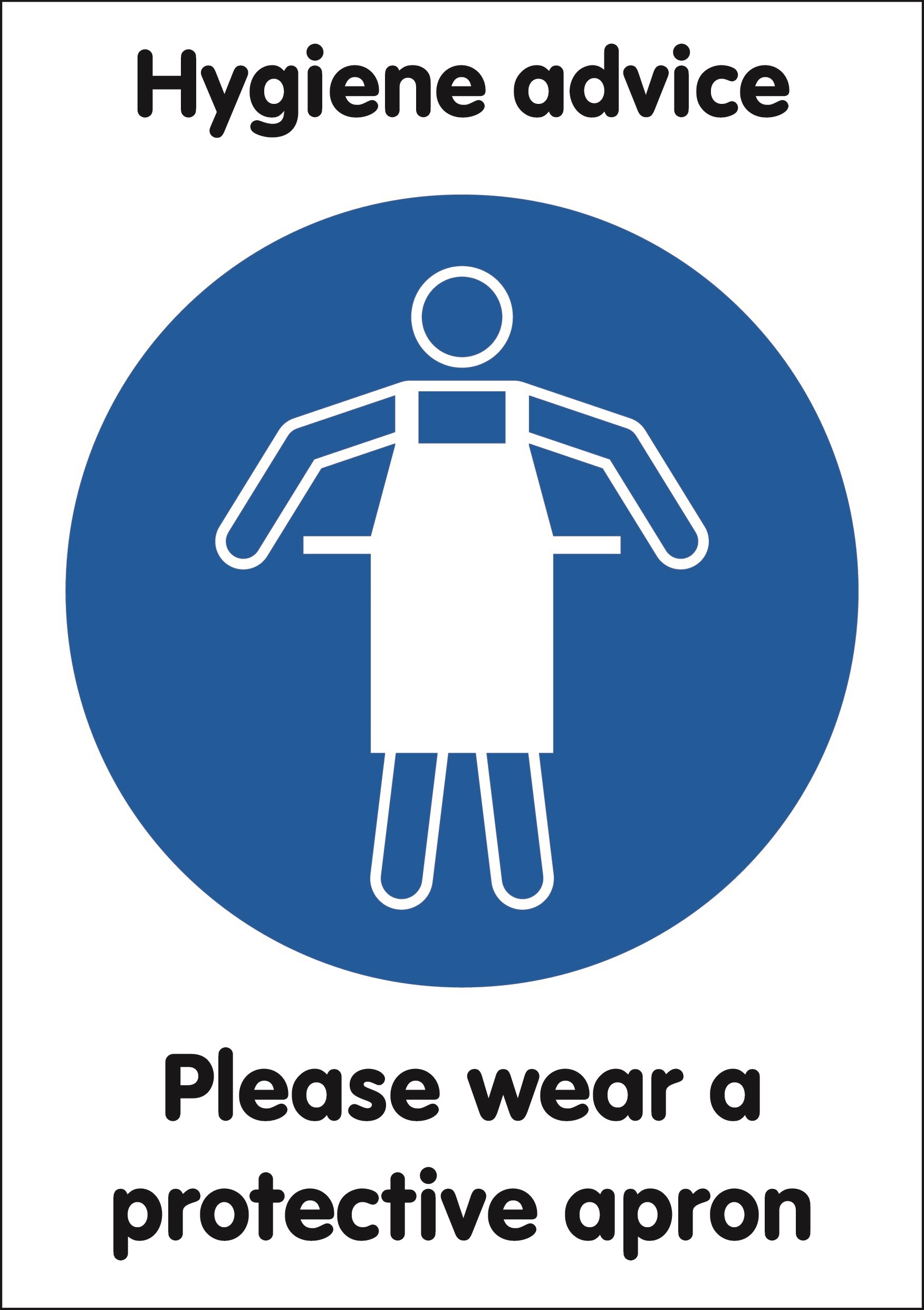 PLEASE WEAR A PROTECTIVE APRON