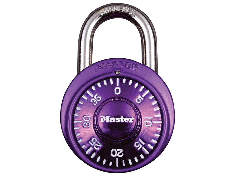 M/LOCK 38MM S/STEEL FIXED DIAL COMBI PADLOCK