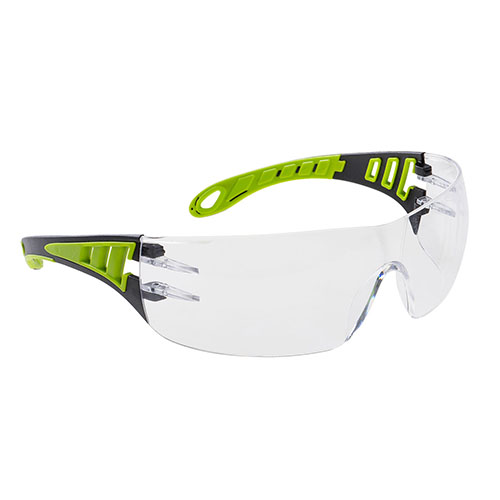 WRAP AROUND PRO SAFETY SPECTACLES CLEAR LENS