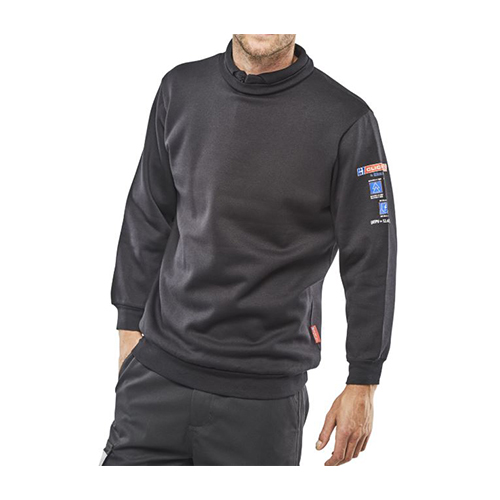 HI-VIS FLAME RESISTANT ARC SWEATSHIRT