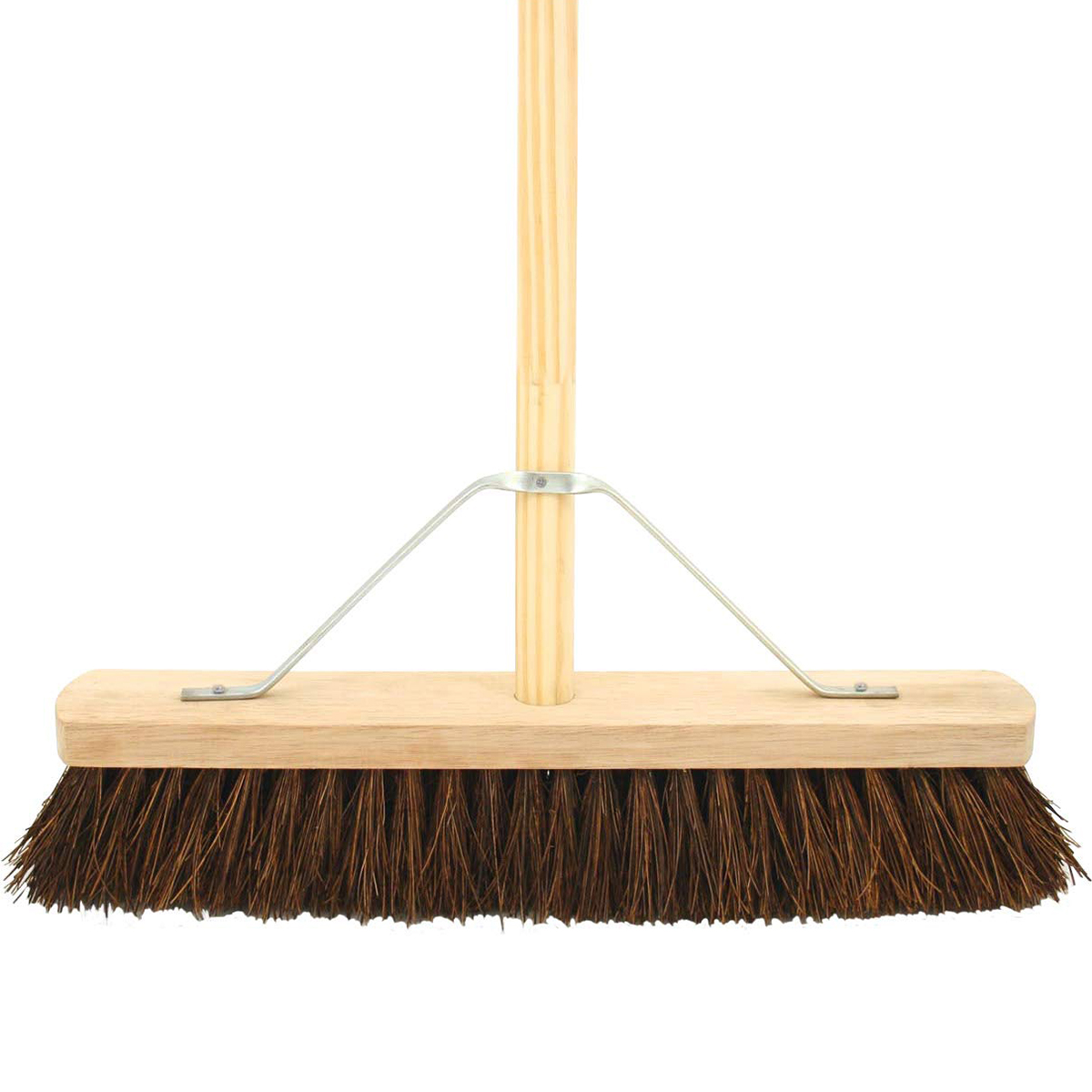 18" BASSINE BROOM COMPLETE C/W HANDLE & STAY