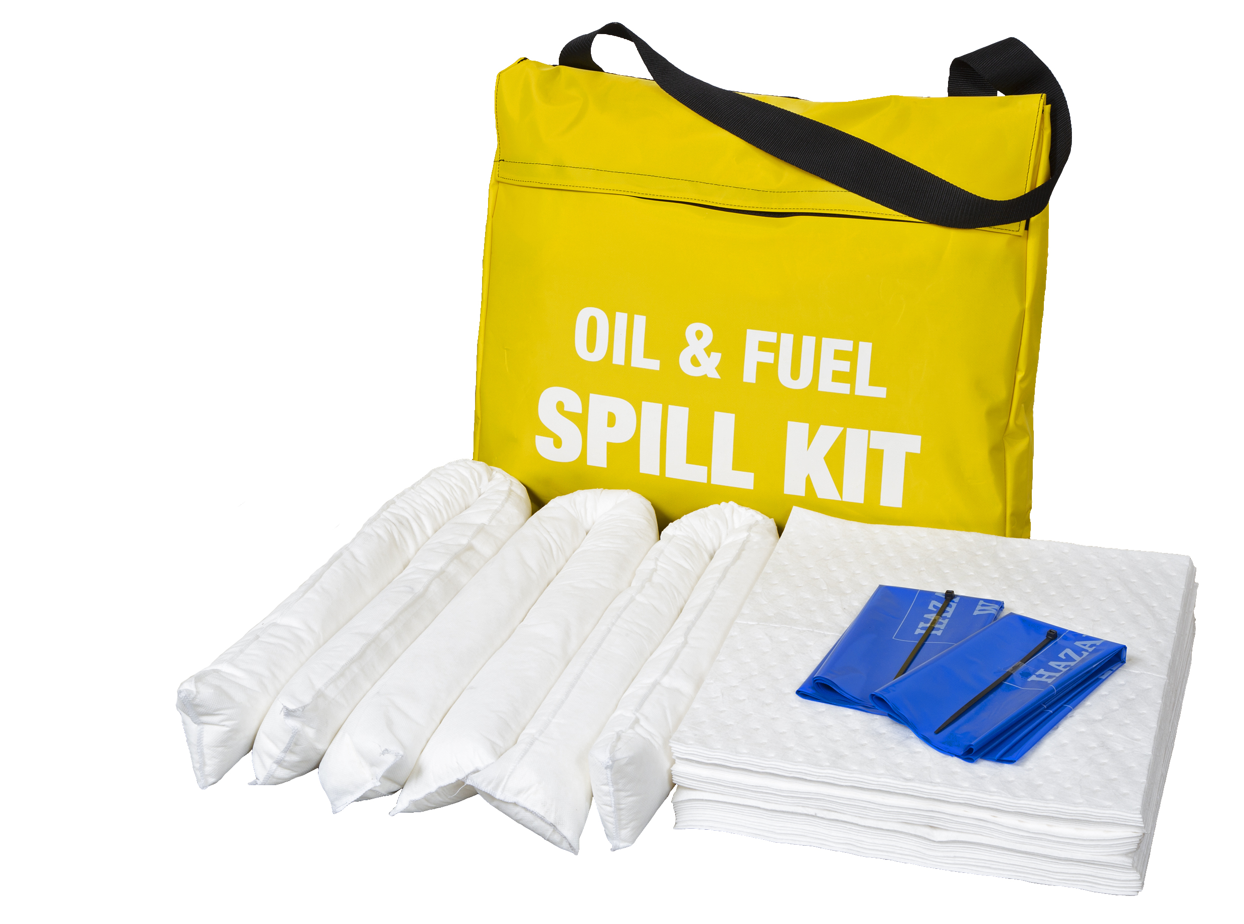 OIL & FUEL KIT - YELLOW WHEELIE BIN (120 LITRE)