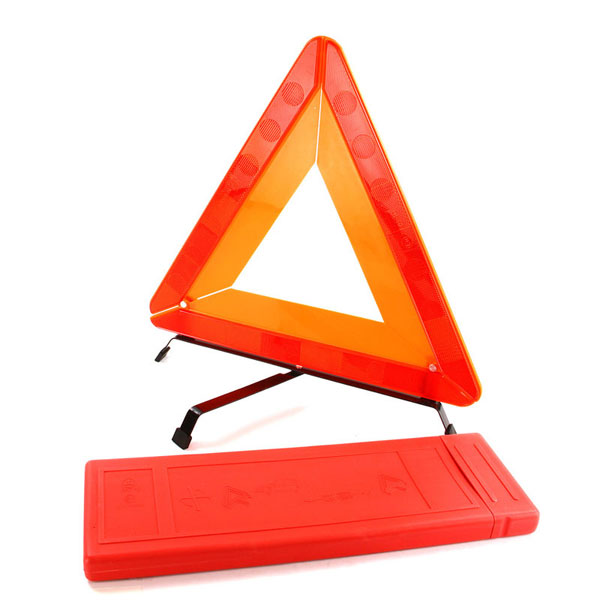 EMERGENCY WARNING TRIANGLE IN CARRY CASE
