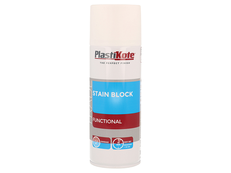 PLASTKT STAIN BLOCK WHITE 400ML