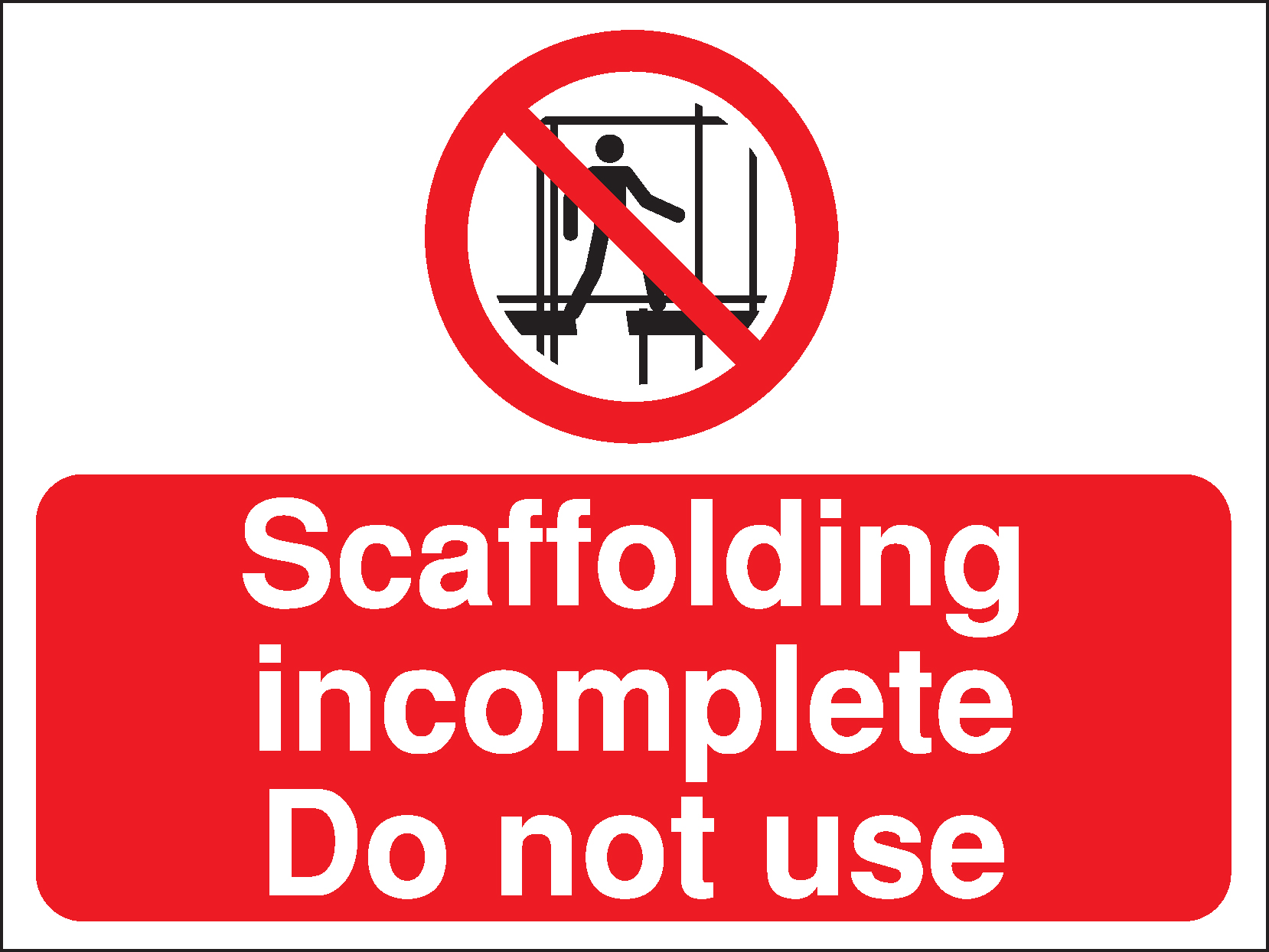SCAFFOLDING INCOMPLETE DO NOT USE