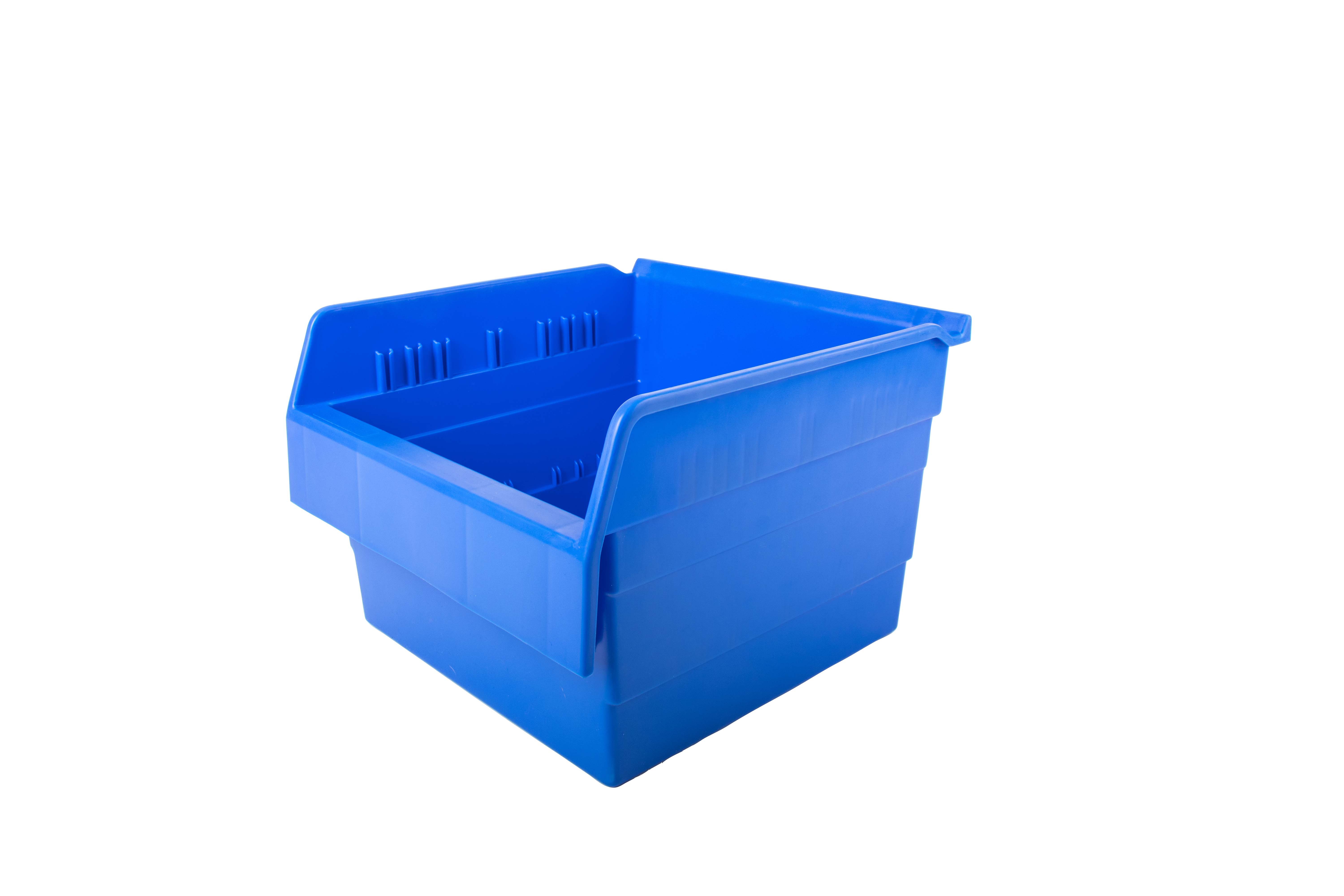 J RIVET RACKING BAY - 12 PLASTIC BINS