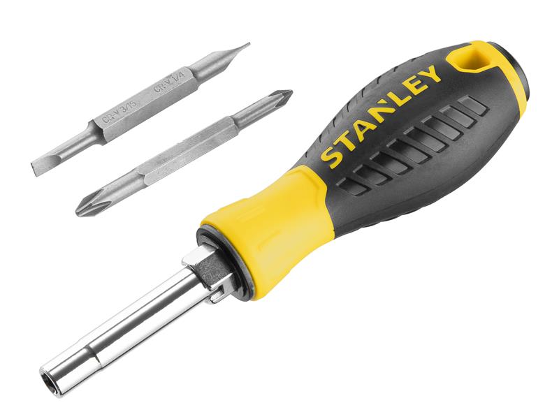 STANLEY CARDED 6 WAY SCREWDRIVER 0-68-012