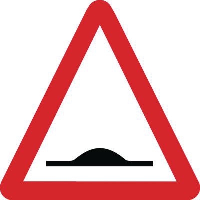 SPEED BUMP CLASS 1 REFLECTIVE TRAFFIC SIGN