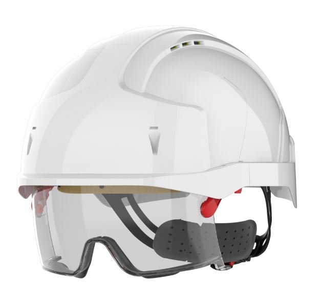JSP EVO VISTALENS HELMET WITH INTEGRATED EYEWEAR - VENTED