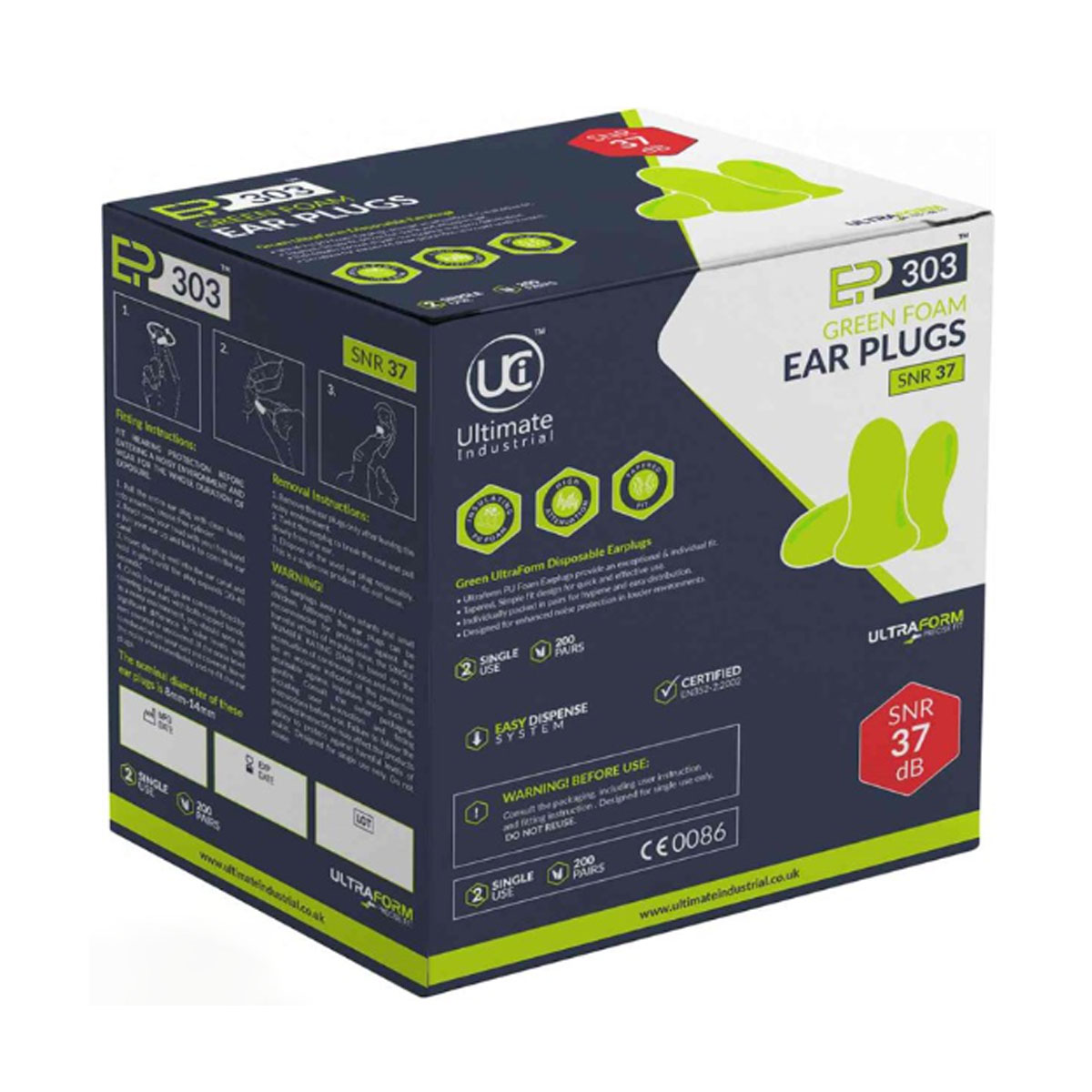 COMFORT EAR PLUG BX/200